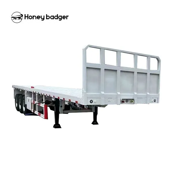 Flatbed semi-trailer - Honey Badger Vehicle | Honey Badger Vehicles ...